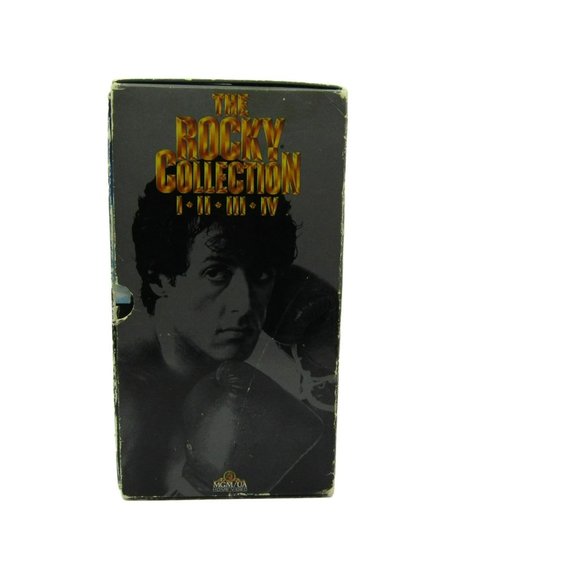 Rocky Collection | Media | Rocky Collection On Vhs Rocky Iiv Syvester ...